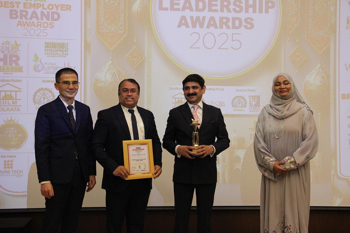 Al Madina Takaful Wins 'Insurance Company of the Year' at Oman ...